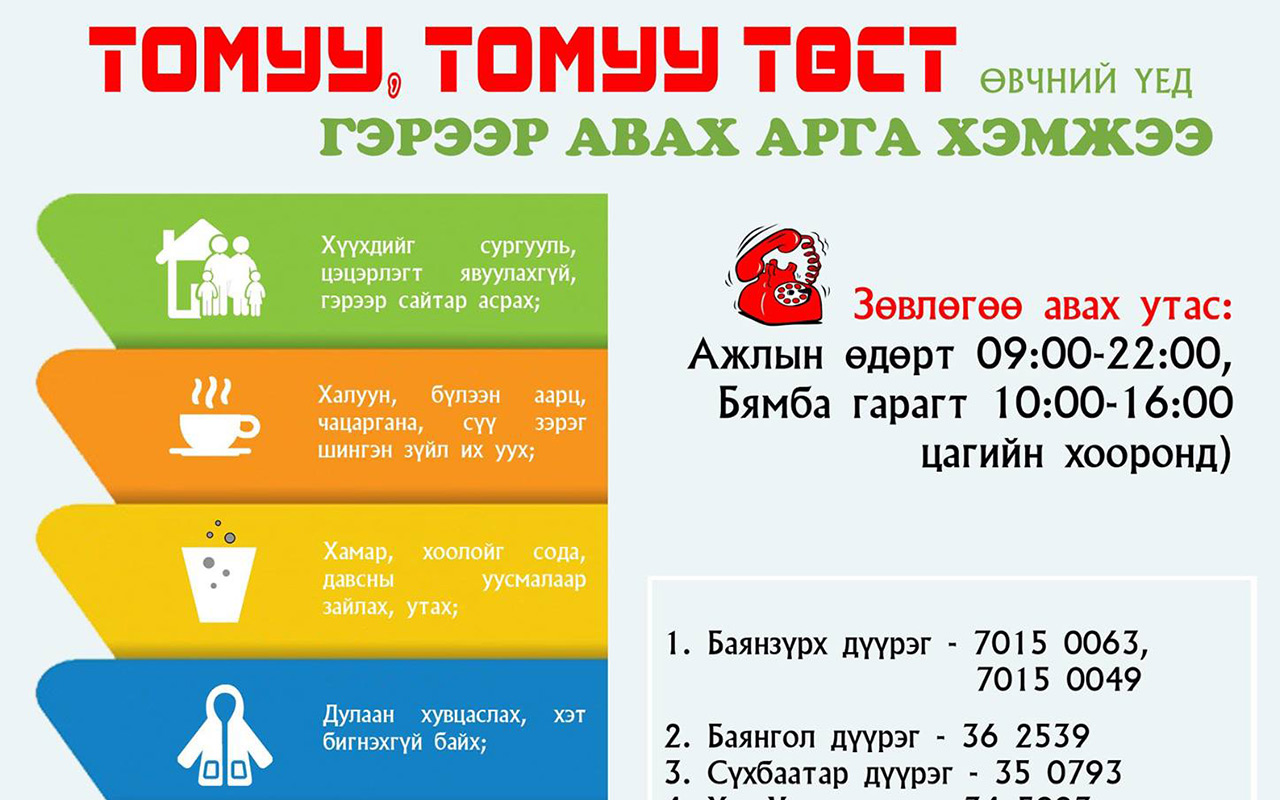 Maamuu · Эрүүл мэнд · Зонхилон тохиолдох өвчин · Томуу томуу төст